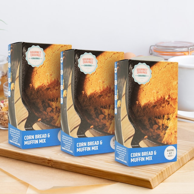 Gourmet Cravings 3x 400g Corn Bread Mixes | OneDayOnly