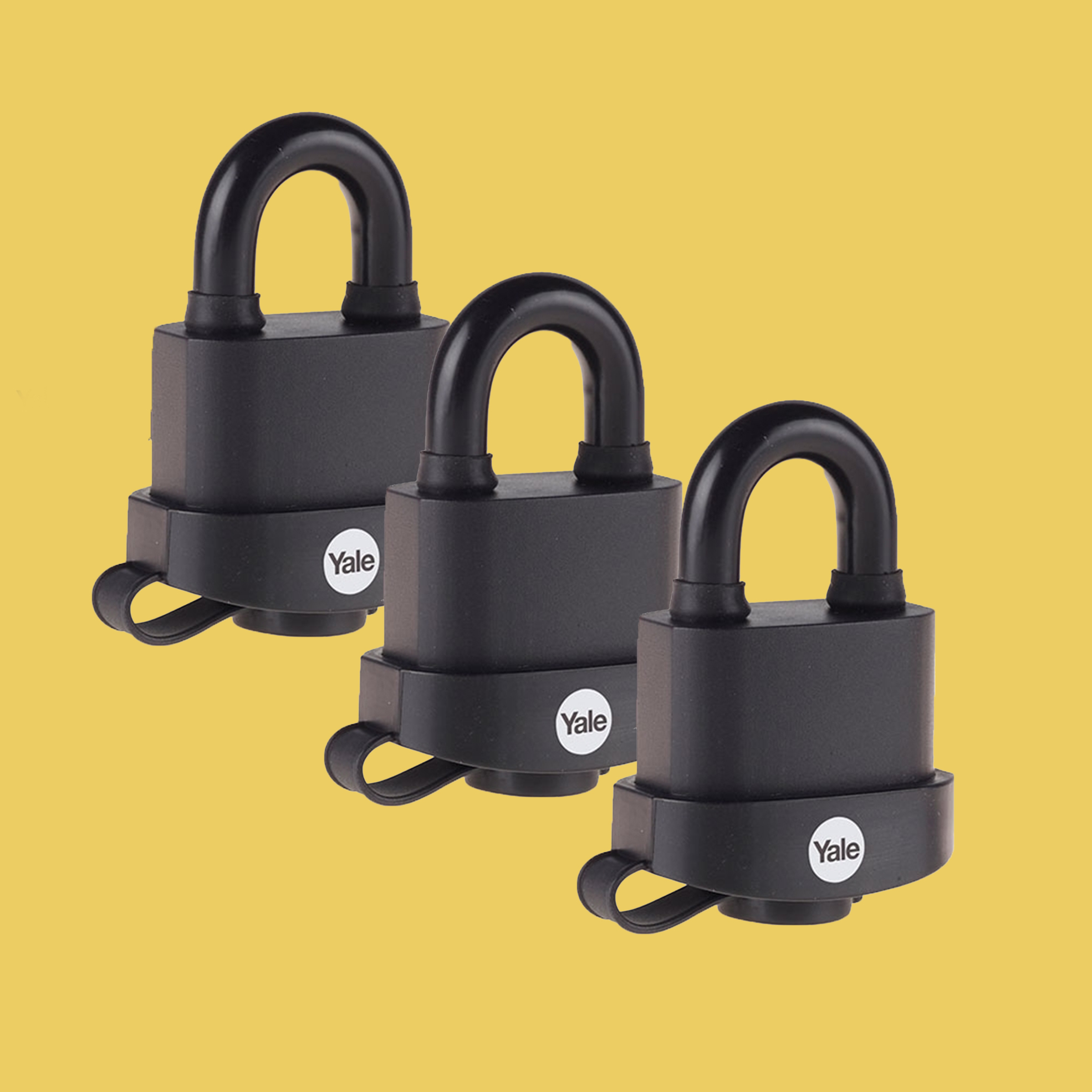40% off on Yale 3x 51mm Weatherproof Padlocks | OneDayOnly