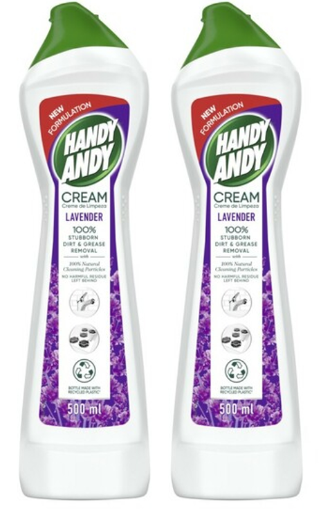 100% off on 2x 500ml Lavender Cleaning Creams | OneDayOnly