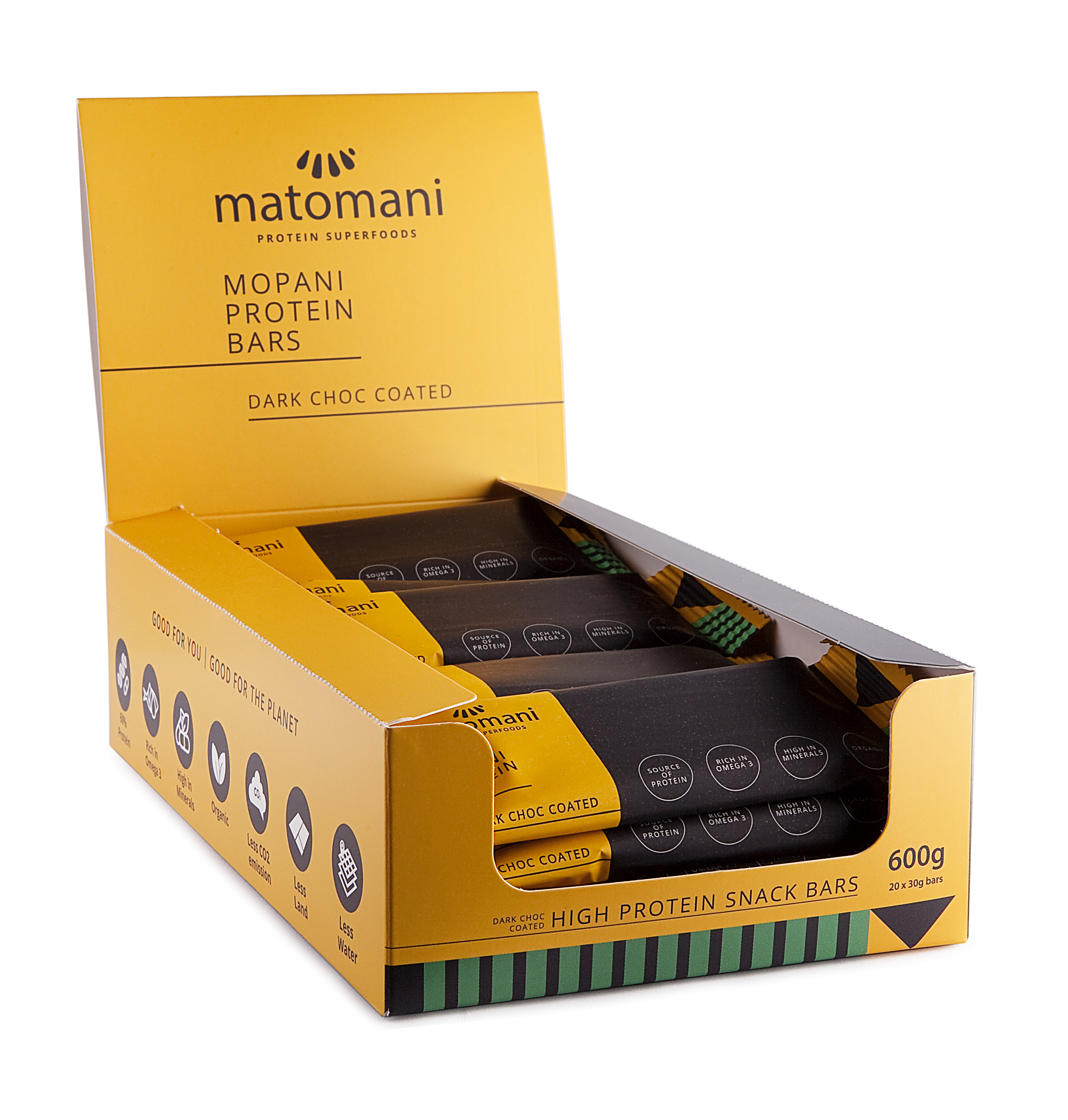 18% off on Matomani 20x 30g Mopani Protein Bars | OneDayOnly