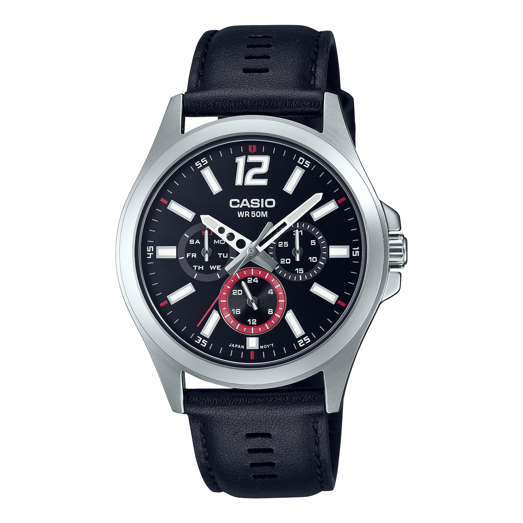 42% off on Casio Men's Black Multi-Hand Watch | OneDayOnly