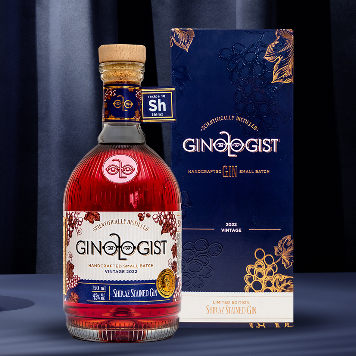 Ginologist 750ml Shiraz Stained Gin | OneDayOnly