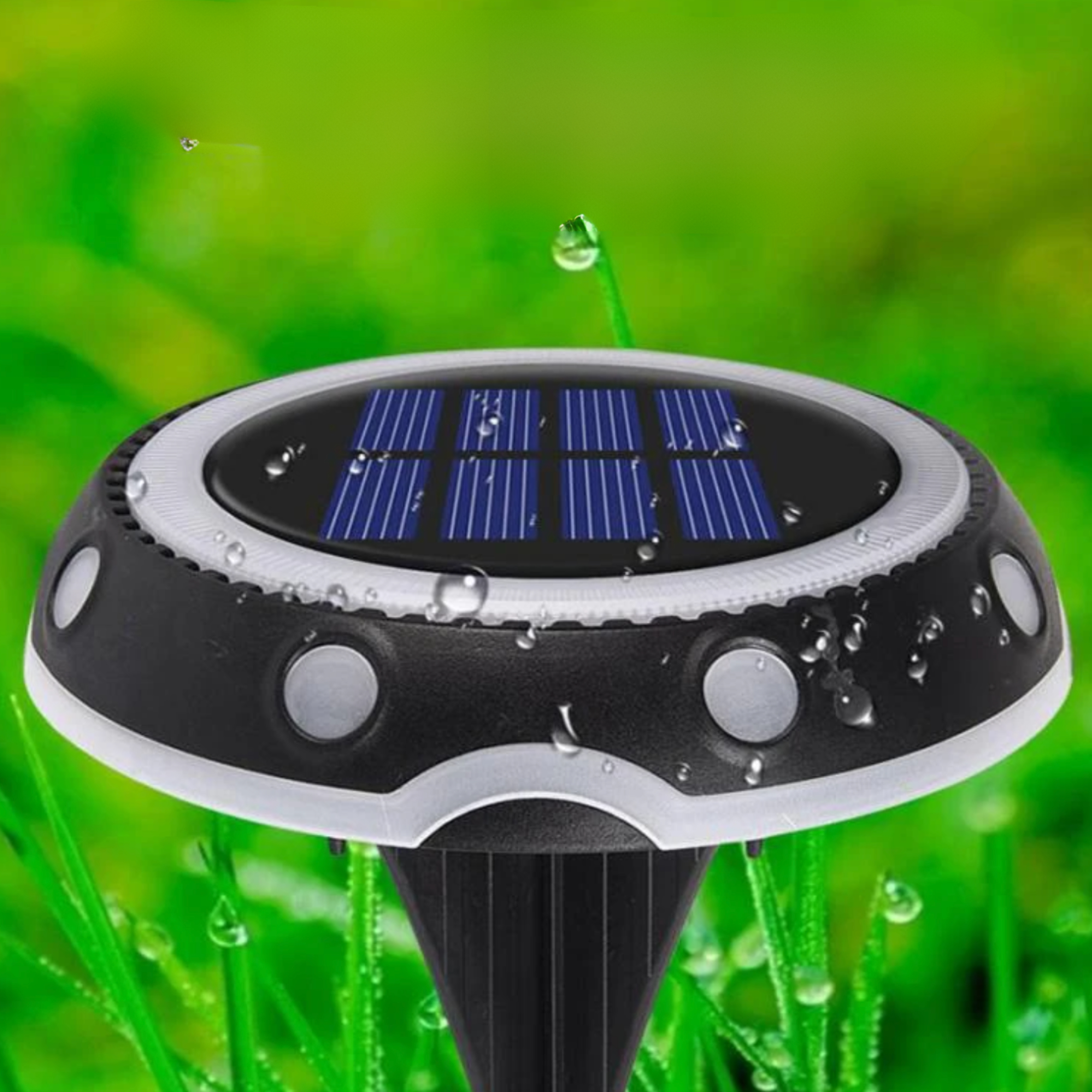 36% off on Luminous 4x Solar RG LED Disk Light | OneDayOnly