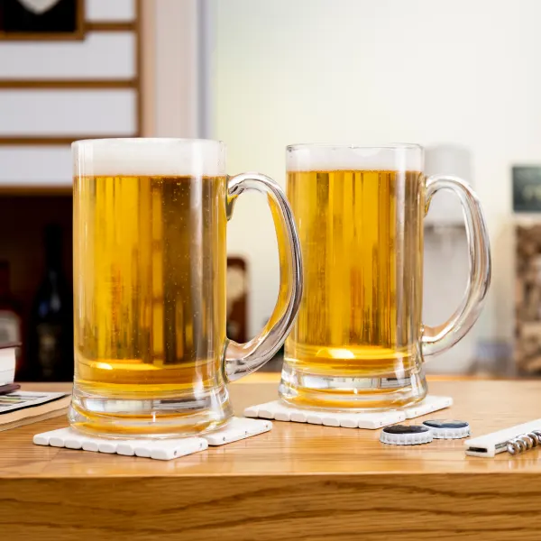 50% off on Borgonovo 4x 568ml Beer Glasses | OneDayOnly