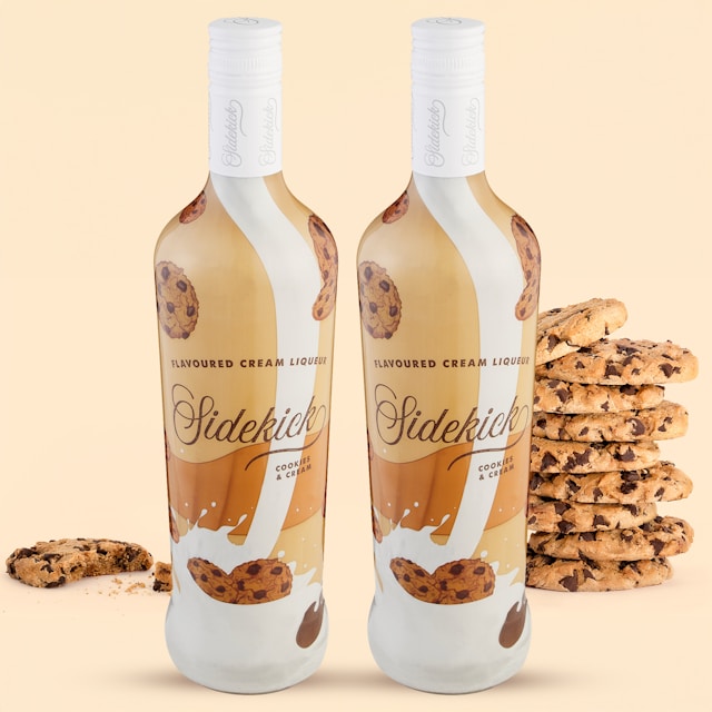 Sidekick 2x 750ml Cookies & Cream Liqueur | OneDayOnly