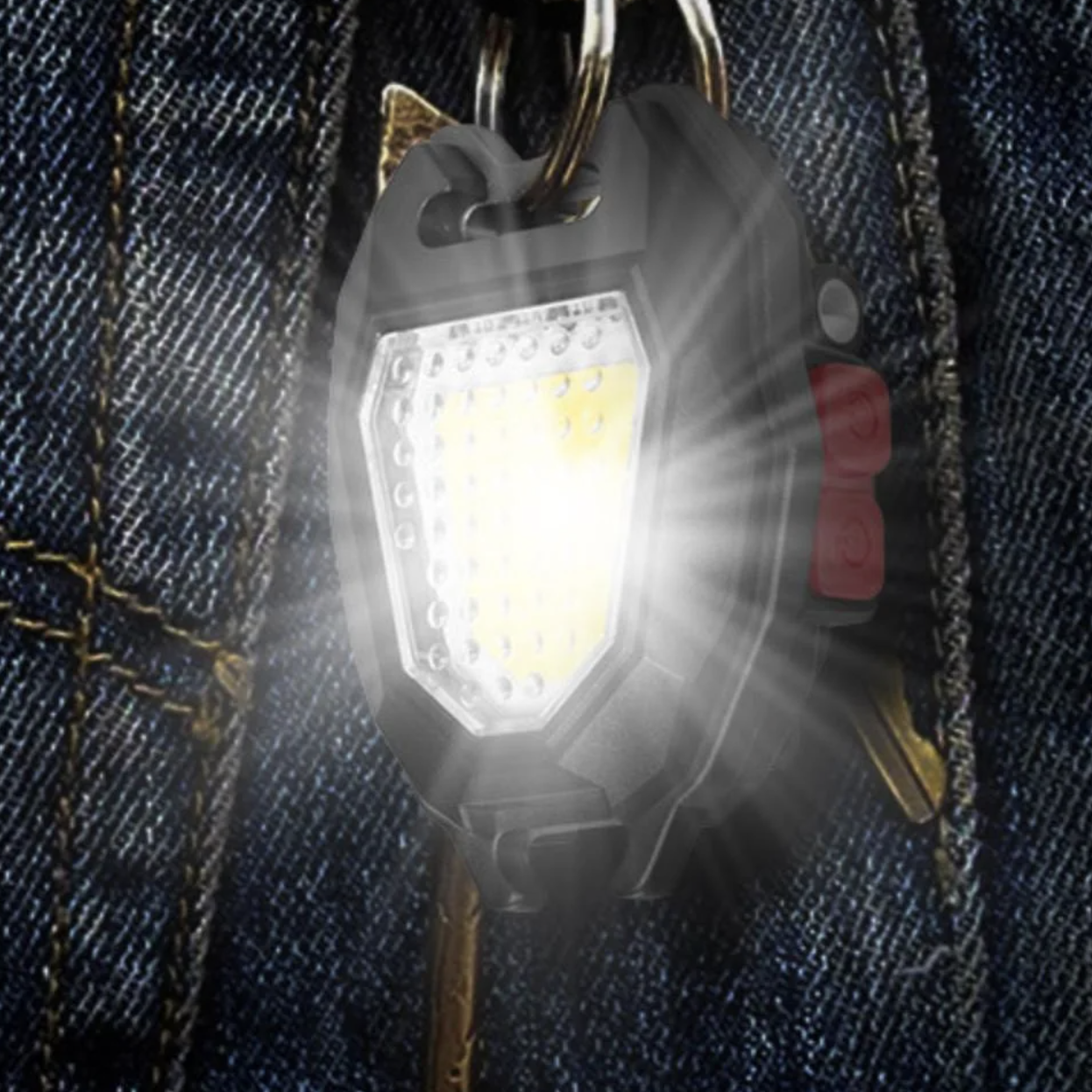 50% off on 2x 7-in-1 Tool Keychains with Rechargeable LED Lights ...