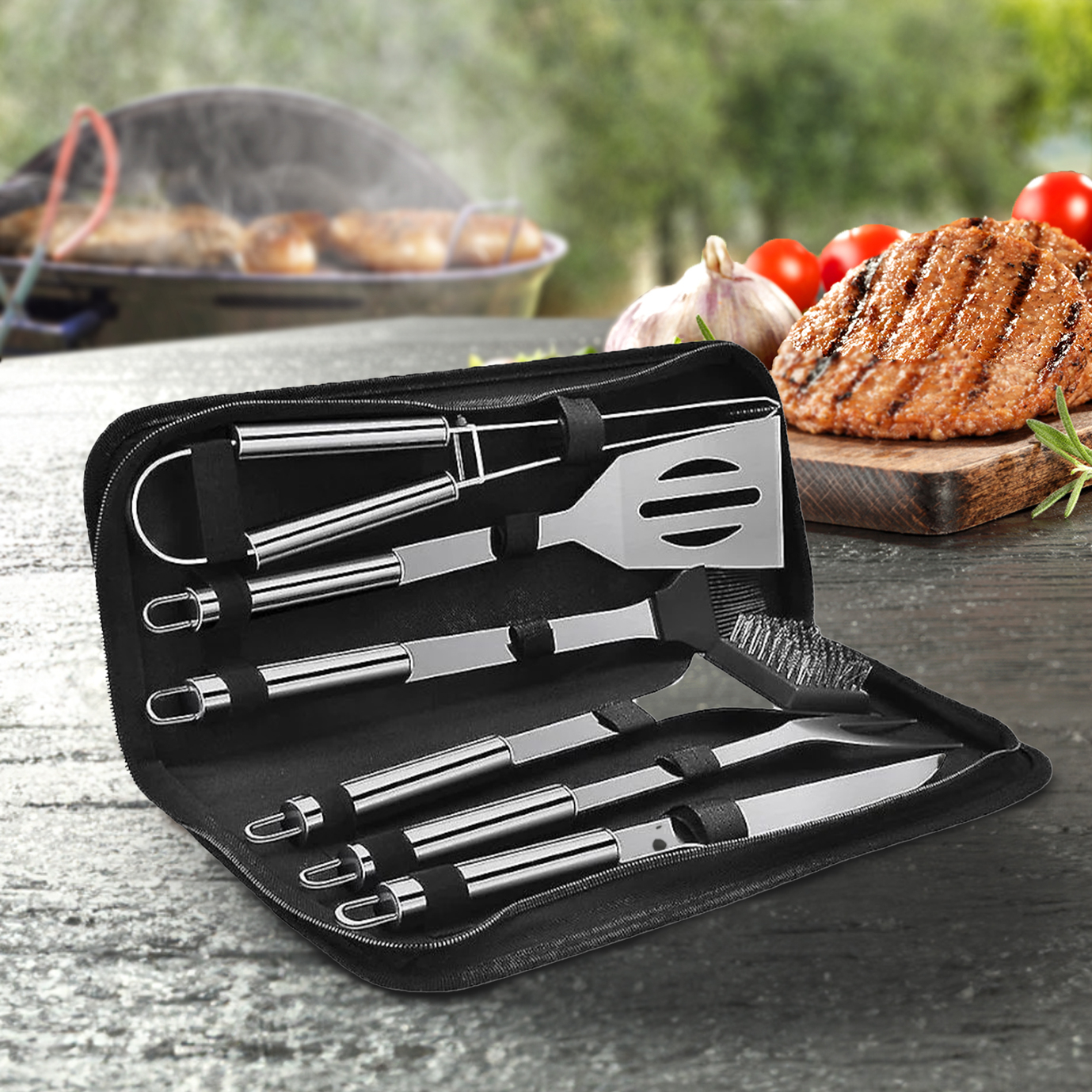 50% off on GrillPro 7-Piece Braai Tool Set | OneDayOnly