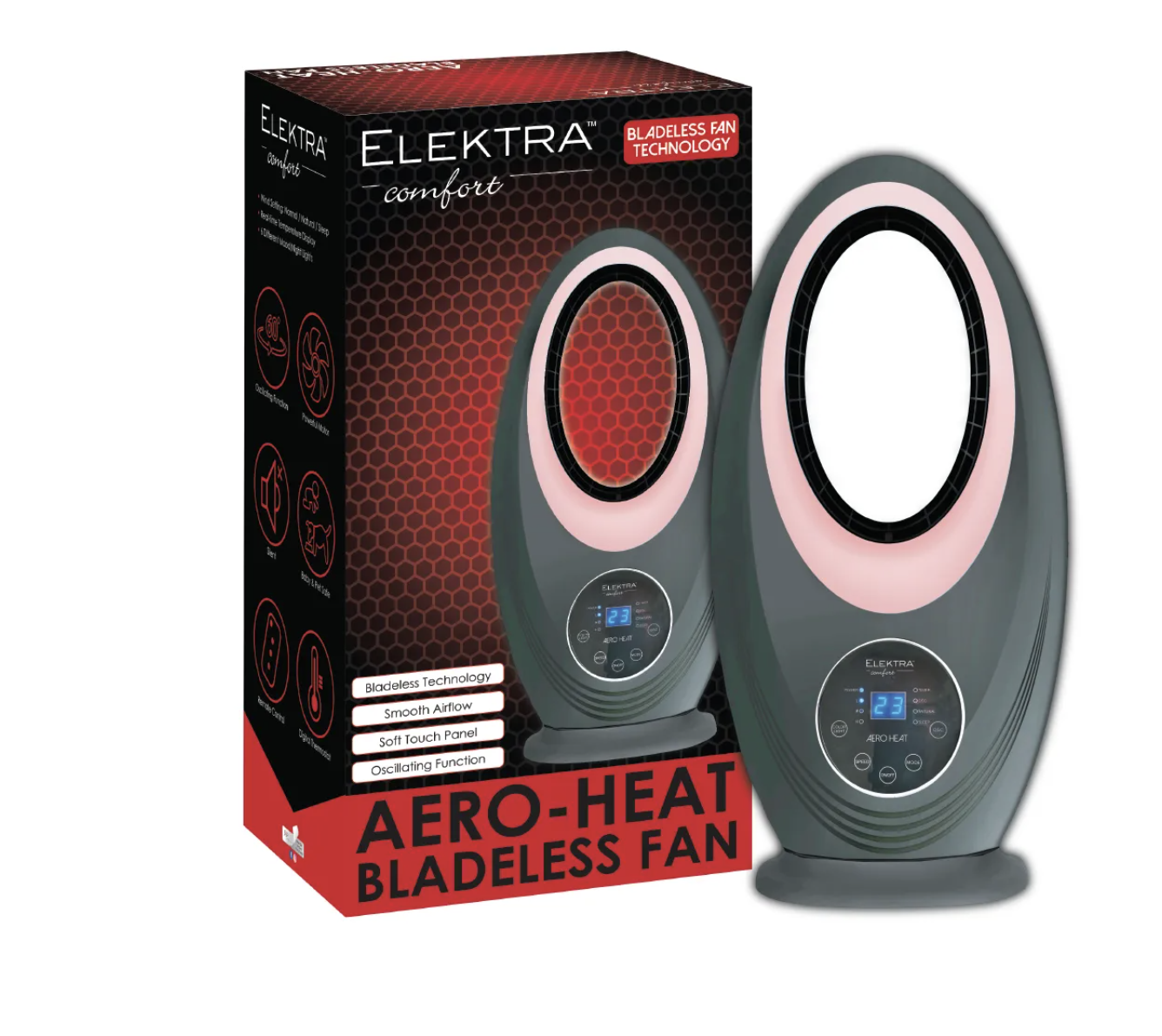 21% off on Elektra Bladeless Aero Fan Heater | OneDayOnly