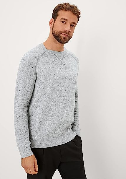 30% off on Men's Light Grey Round Neck Pullover | OneDayOnly