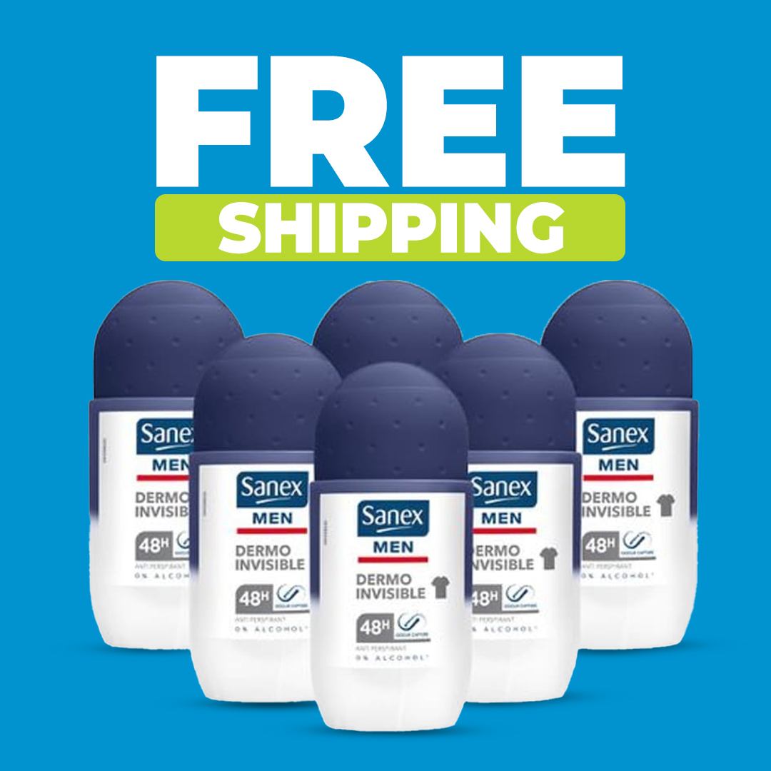 13% off on Sanex 6x 50ml Men's Anti-Perspirant | OneDayOnly