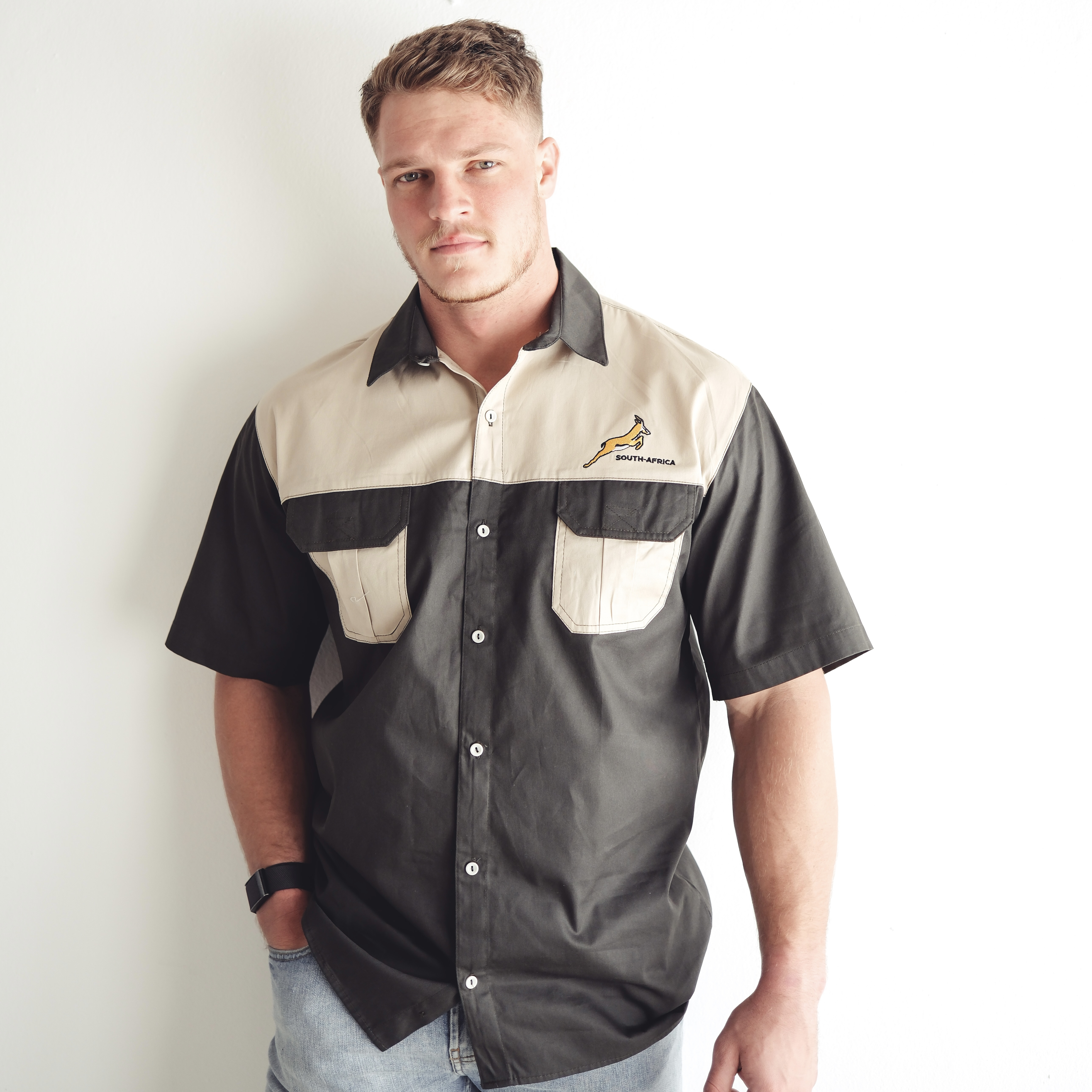 27% off on Men's Springbok Two-Tone Shirt | OneDayOnly