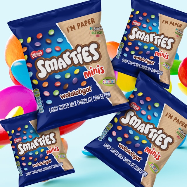 Nestle 4x 135g Smarties Mini Bags | OneDayOnly
