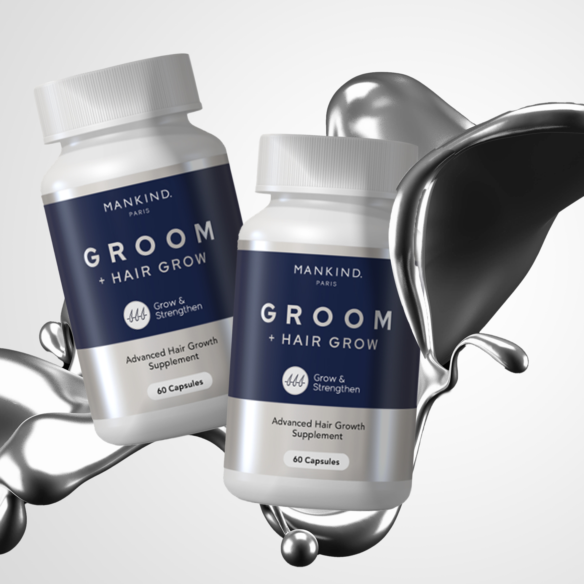 20% off on 2x 60's Groom + Grow Capsules | OneDayOnly