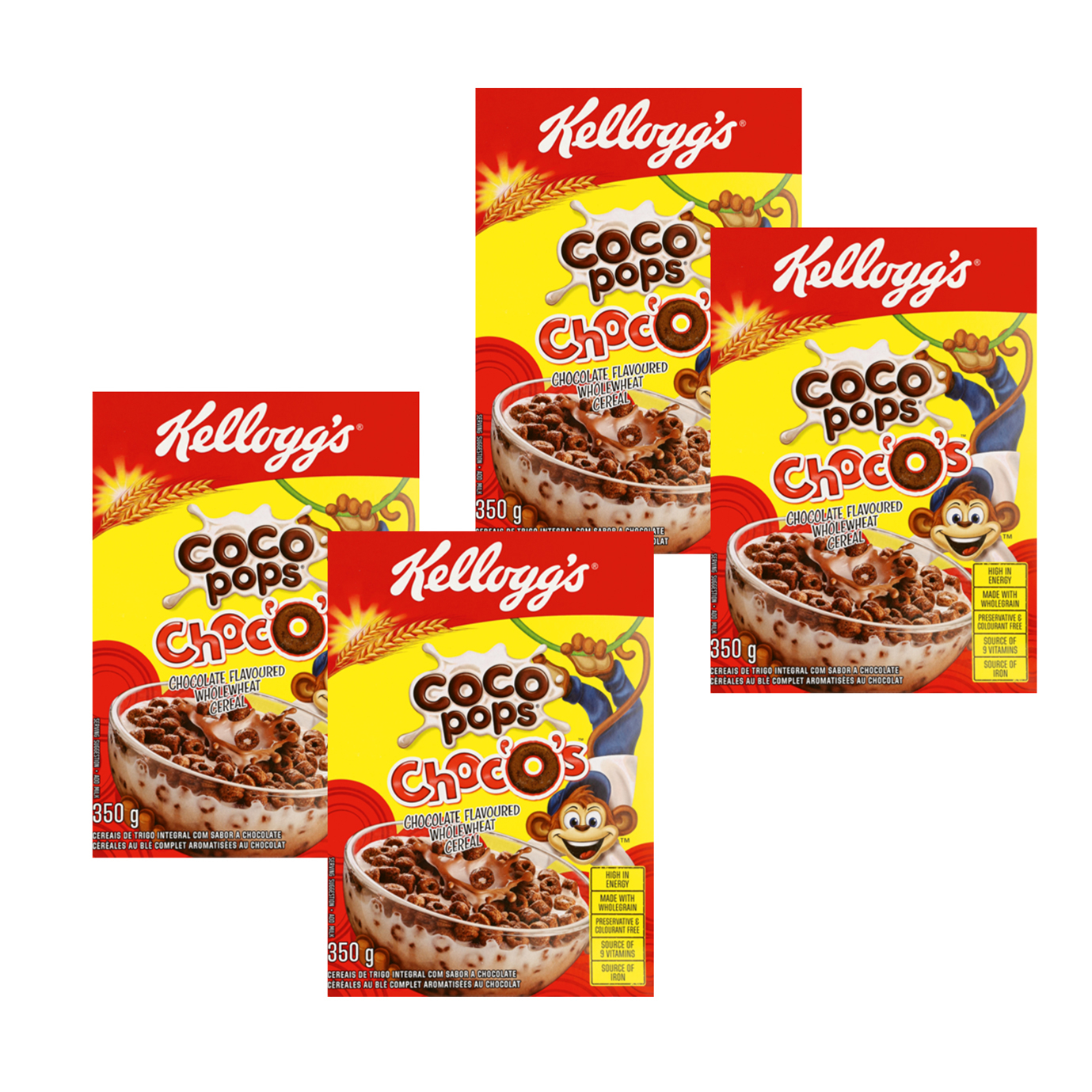 37% off on Kellogg's® 4x 350g Coco Pops Cereals | OneDayOnly