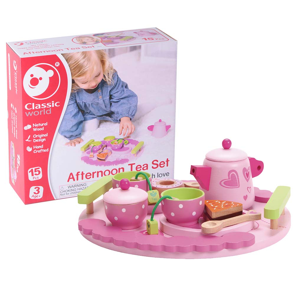 30% off on Classic World 15-Piece Toy Tea Set | OneDayOnly