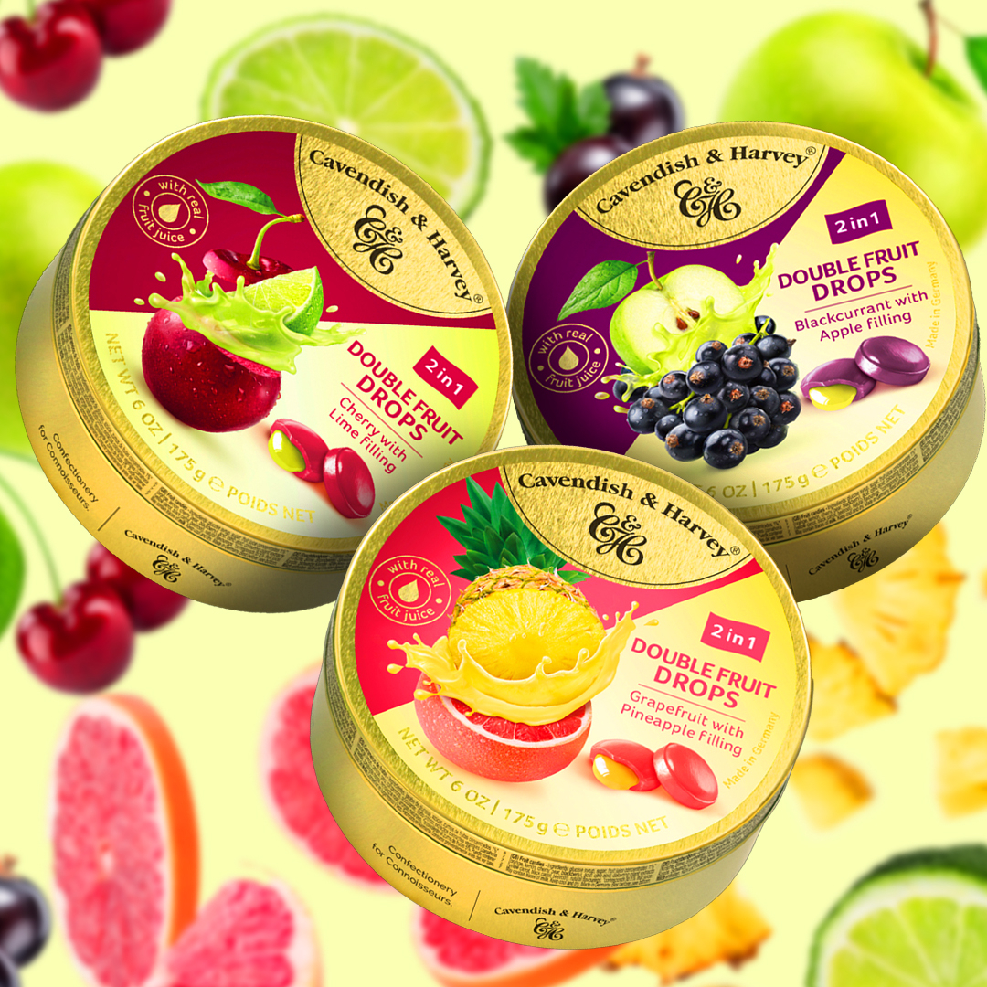 23% off on 3x 175g Double Fruit Drops | OneDayOnly