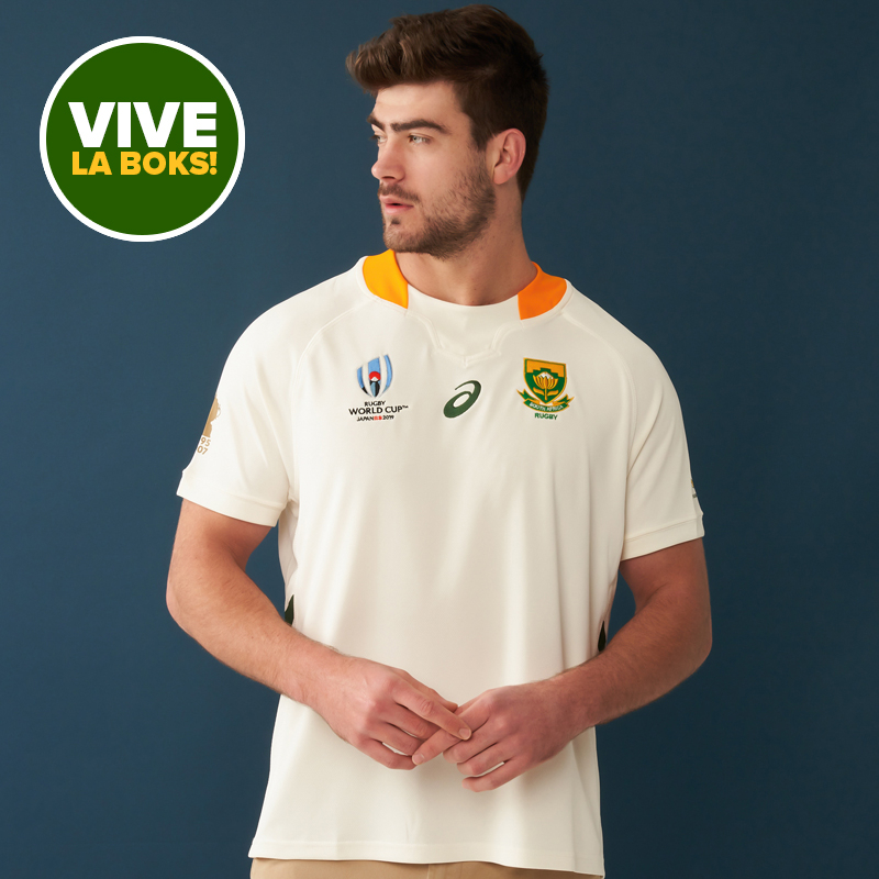 40% off on ASICS Men's Springboks Away Top | OneDayOnly