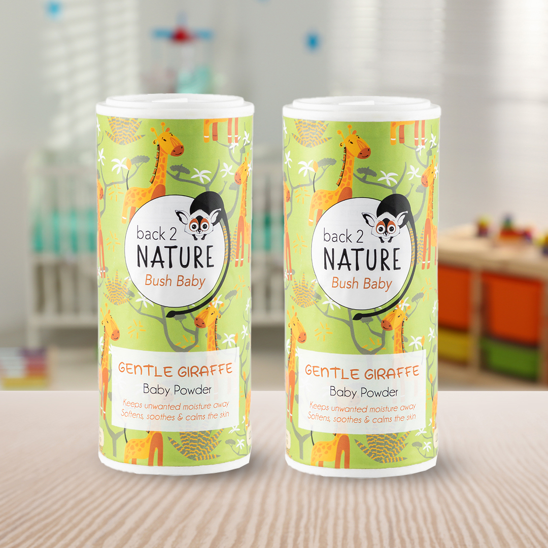 24% off on 2x 120g Gentle Giraffe Baby Powders | OneDayOnly