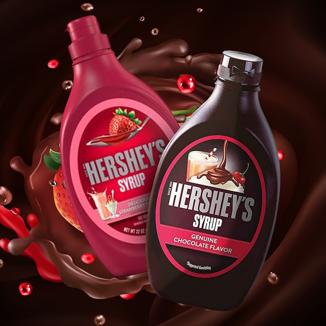 Hershey's 623g or 680g Flavoured Syrup | OneDayOnly