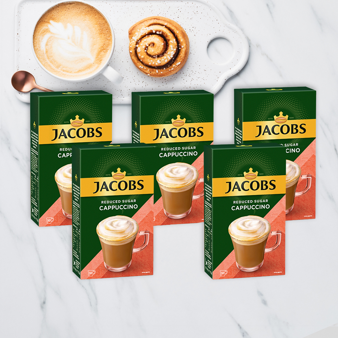 33% off on Jacobs 5x 10's Cappuccino Packs | OneDayOnly