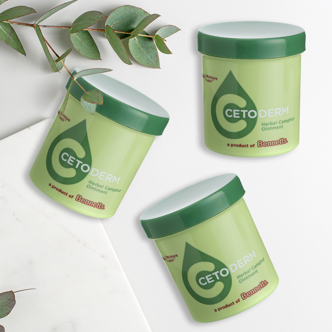 52% off on Cetoderm 3x 450ml Camphor Ointments | OneDayOnly