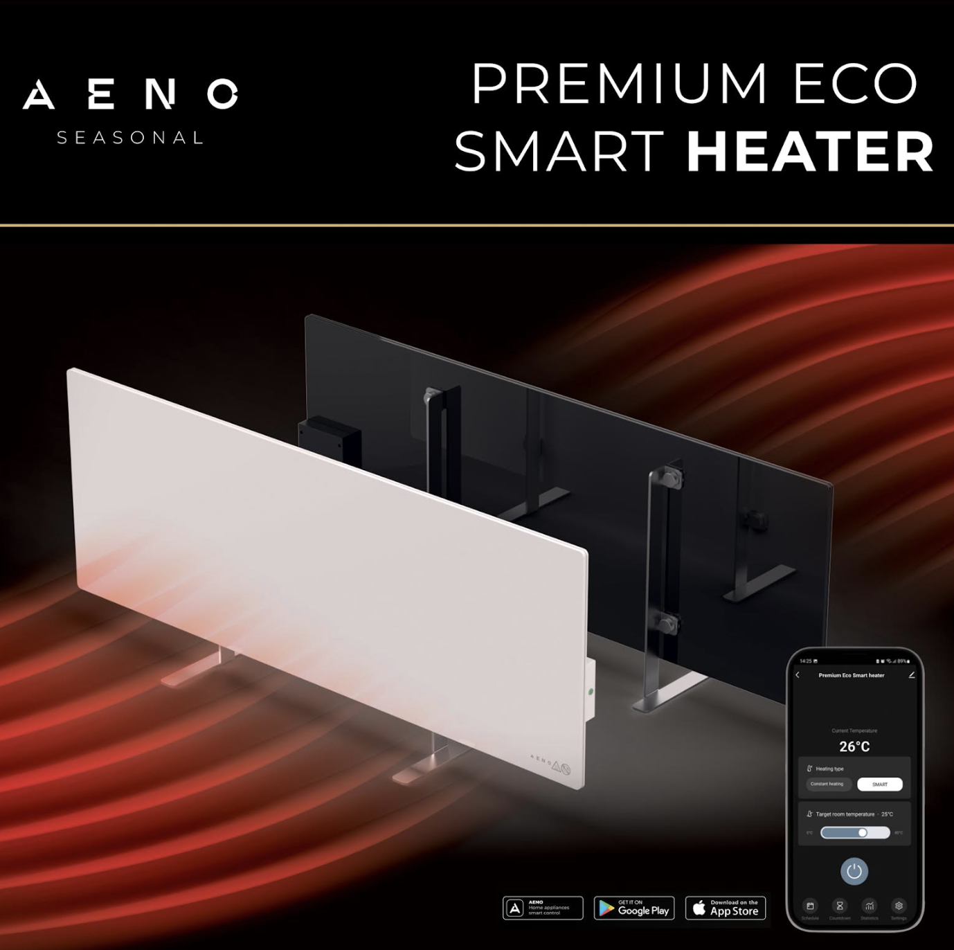 43% off on AENO 700Wh Premium Eco Smart Heater | OneDayOnly