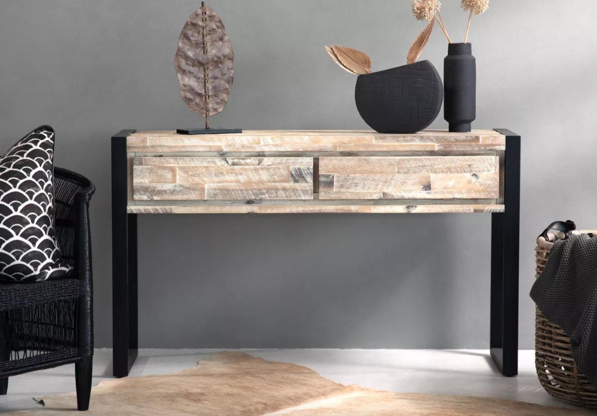 22% off on Ashford Acacia Wood Console Table | OneDayOnly
