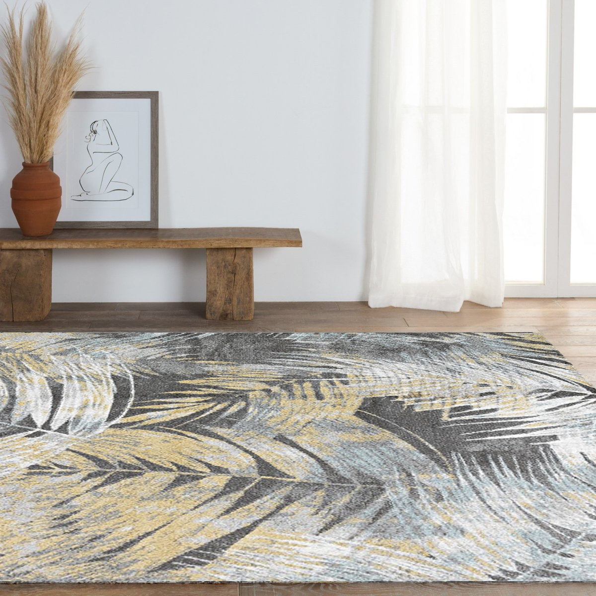 47% off on Tuscany Petal Abstract Rug | OneDayOnly