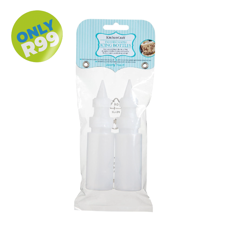 34% off on KitchenCraft 2x Icing Bottles | OneDayOnly
