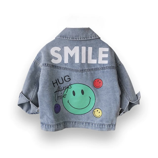 20% off on Baby Smiley Face Denim Jacket | OneDayOnly