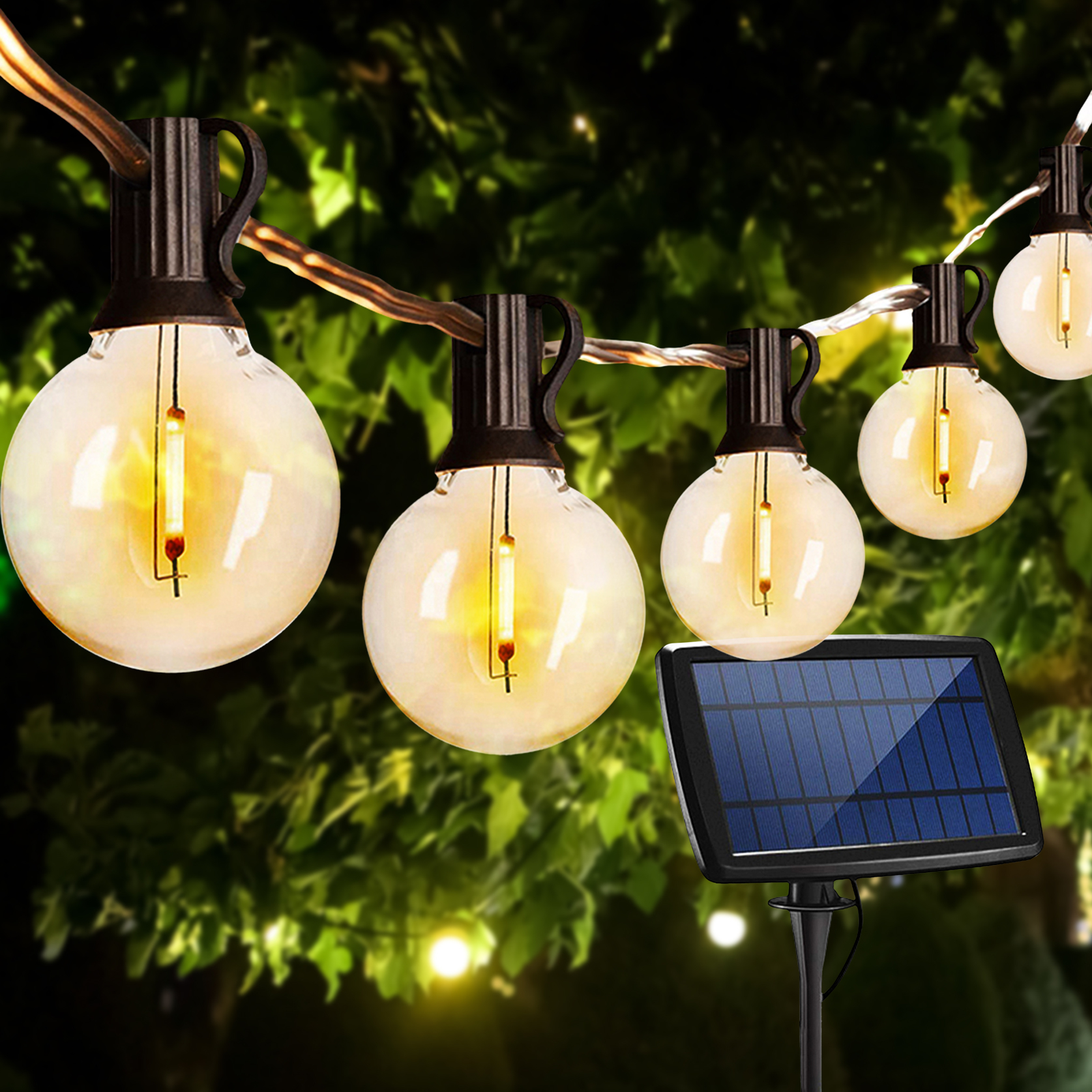 57% off on Lumos 12 LED Solar String Lights | OneDayOnly