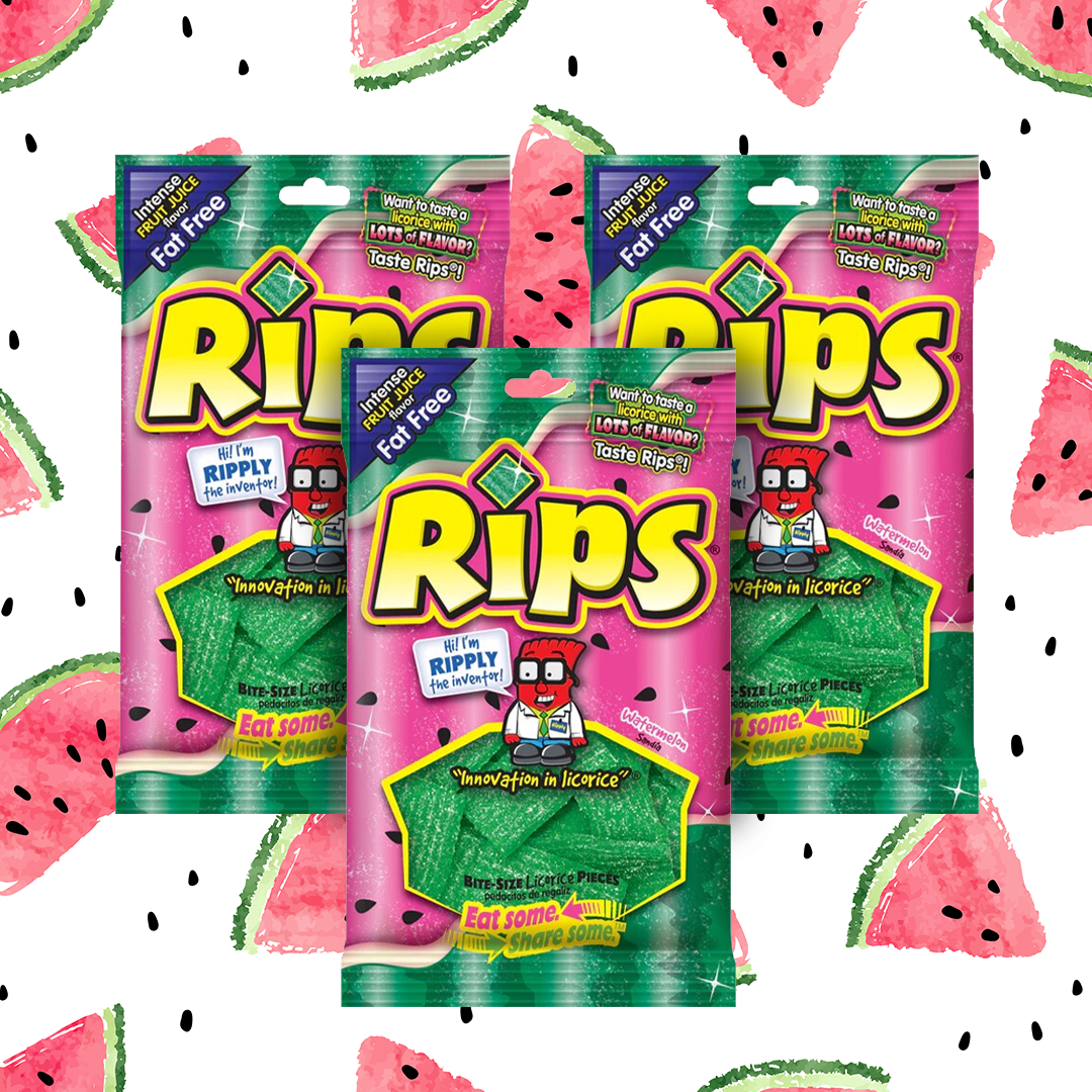 23% off on Rips 3x 113g Watermelon Licorice | OneDayOnly