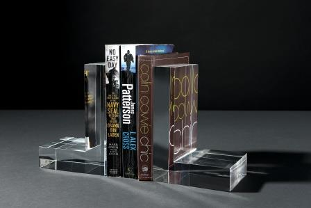 33% off on Acryluso Acrylic Bookends | OneDayOnly