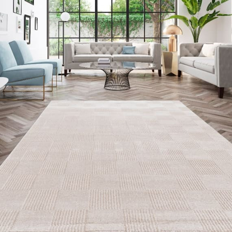 61% off on Rugs Original Cream Block Tundra Rug | OneDayOnly