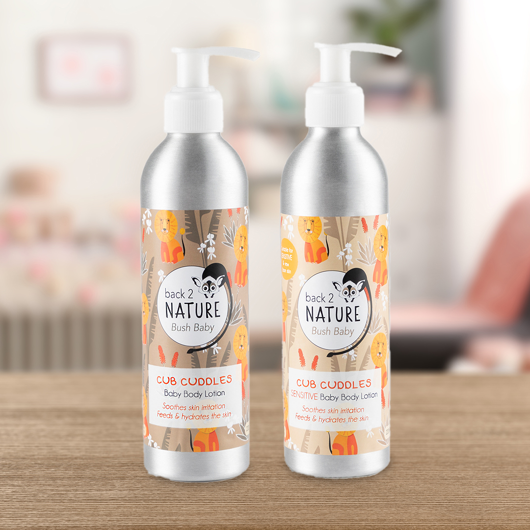 50% off on 2x 220ml Cub Cuddles Baby Body Lotions | OneDayOnly