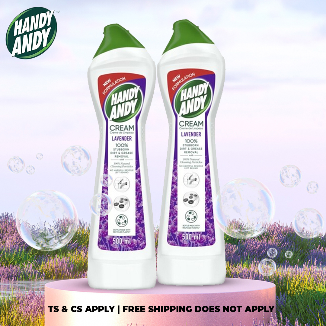 100% off on 2x 500ml Lavender Cleaning Creams | OneDayOnly
