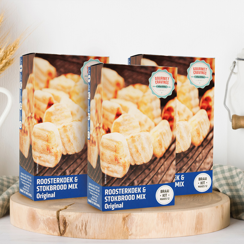 24% off on 3x 410g Roosterkoek & Stokbrood | OneDayOnly