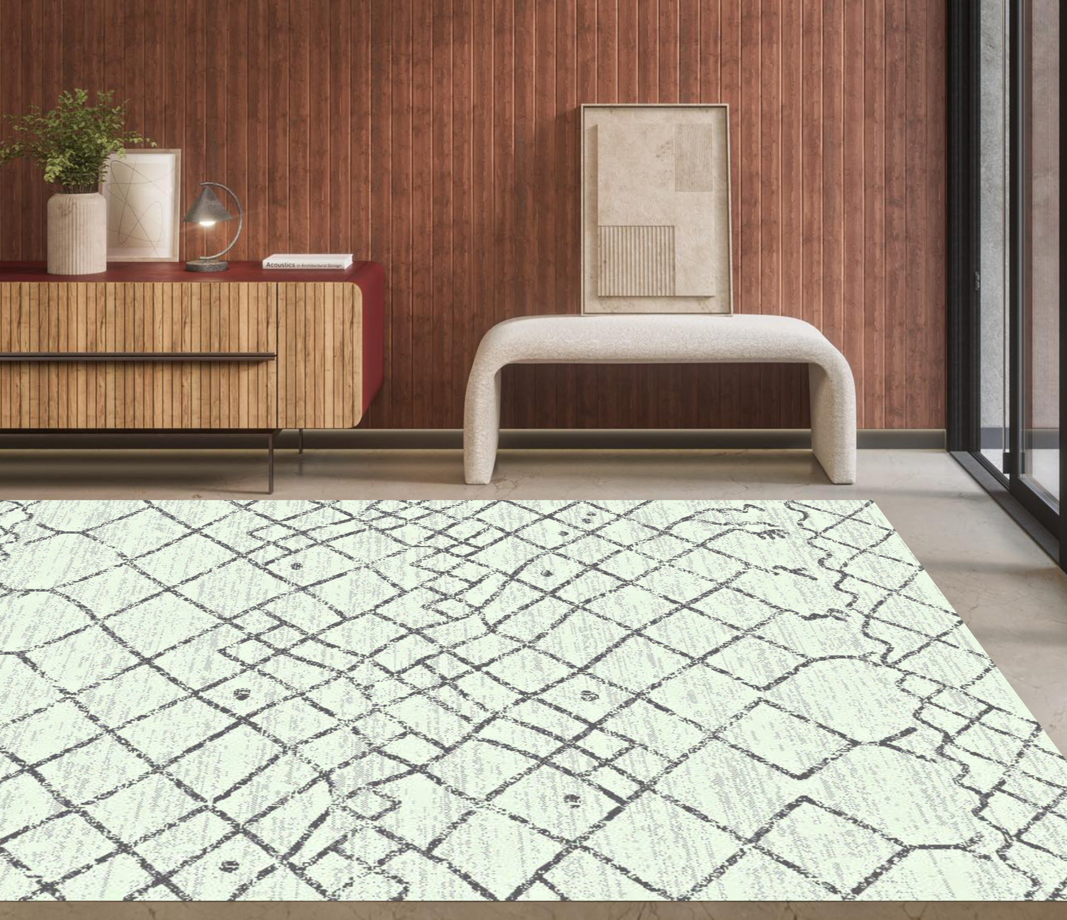 58% off on Zenith Chic Moroccan Rug | OneDayOnly