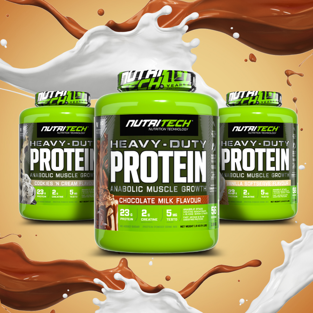28% off on Nutritech 1.8kg Heavy Duty Protein | OneDayOnly
