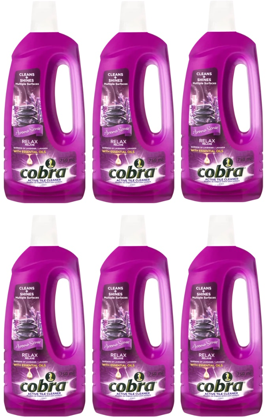 24% off on Cobra 6x 750ml Active Tile Cleaners | OneDayOnly