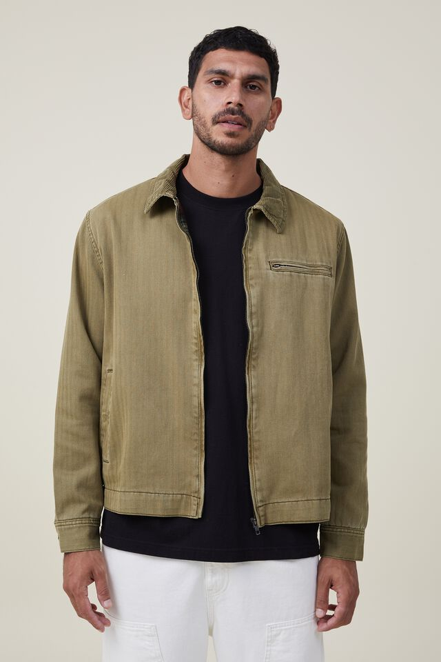 59% off on Men's Khaki Carpenter Jacket | OneDayOnly