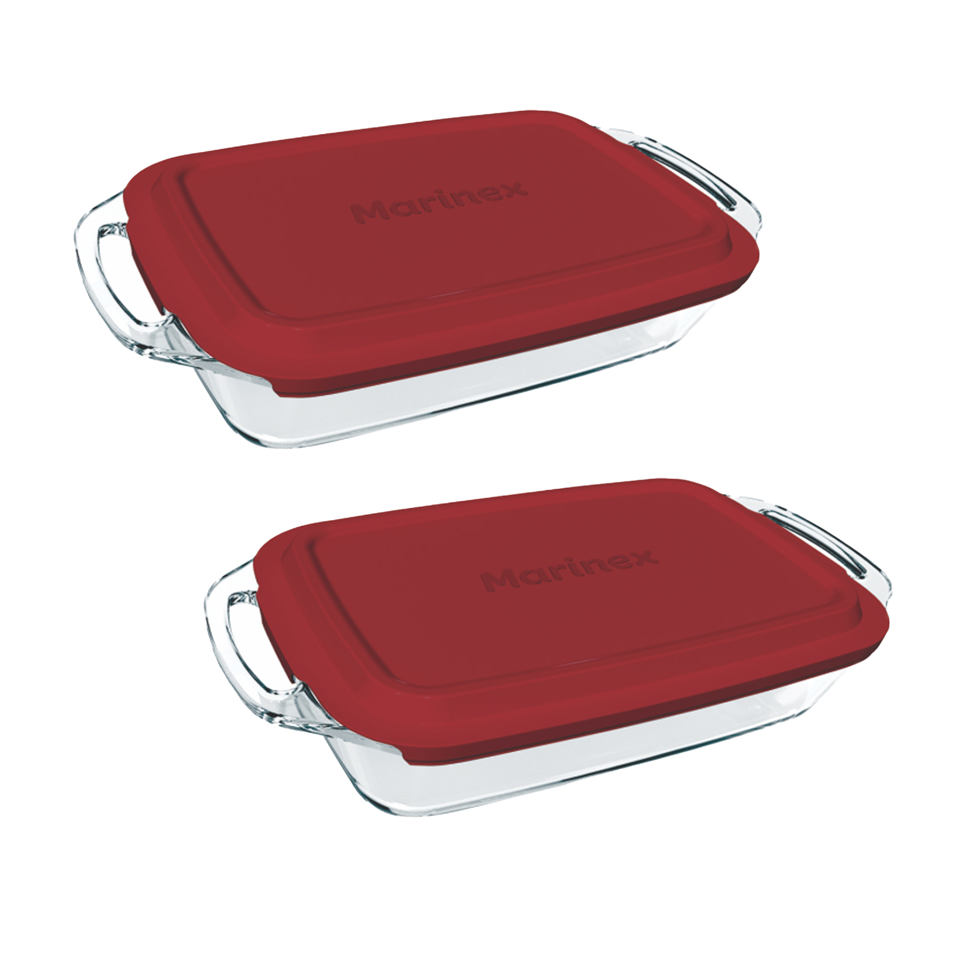 21% off on 2x 3.5L Glass Roaster with Lid | OneDayOnly