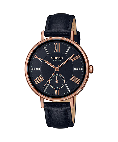 43% off on Ladies Sheen Leather Strap Watch | OneDayOnly