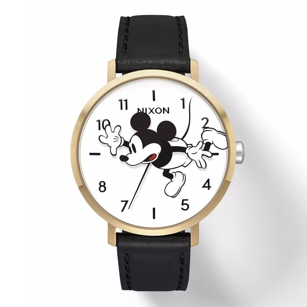 39% off on Nixon Mickey The Arrow Leather Watch | OneDayOnly