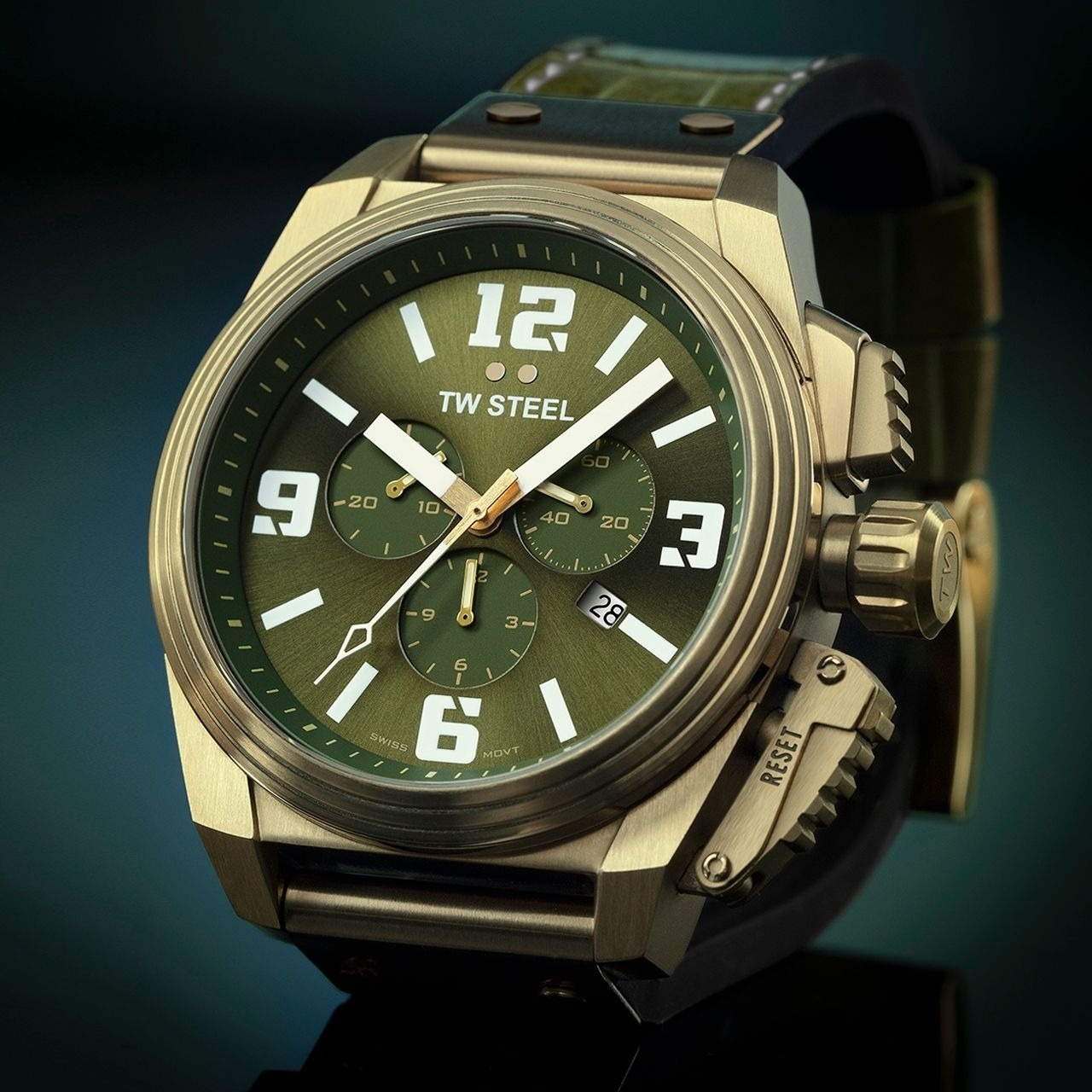 55% off on Men's Canteen Olive Watch | OneDayOnly