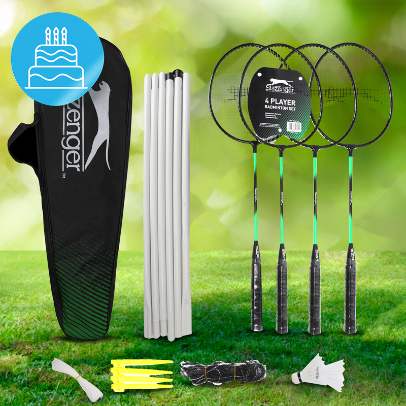 26% off on Slazenger 4 Player Badminton Set | OneDayOnly
