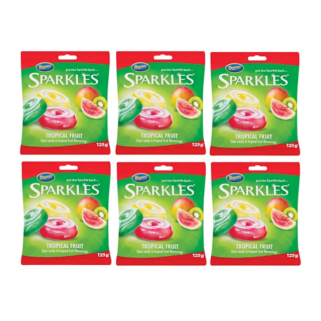 Beacon 6x 125g Sparkles Assorted Sweets | OneDayOnly