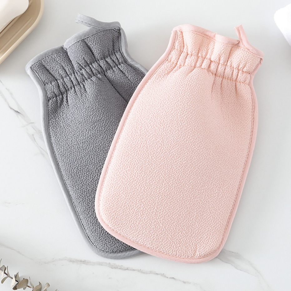 60% off on 2x Exfoliating Face and Body Mitts | OneDayOnly