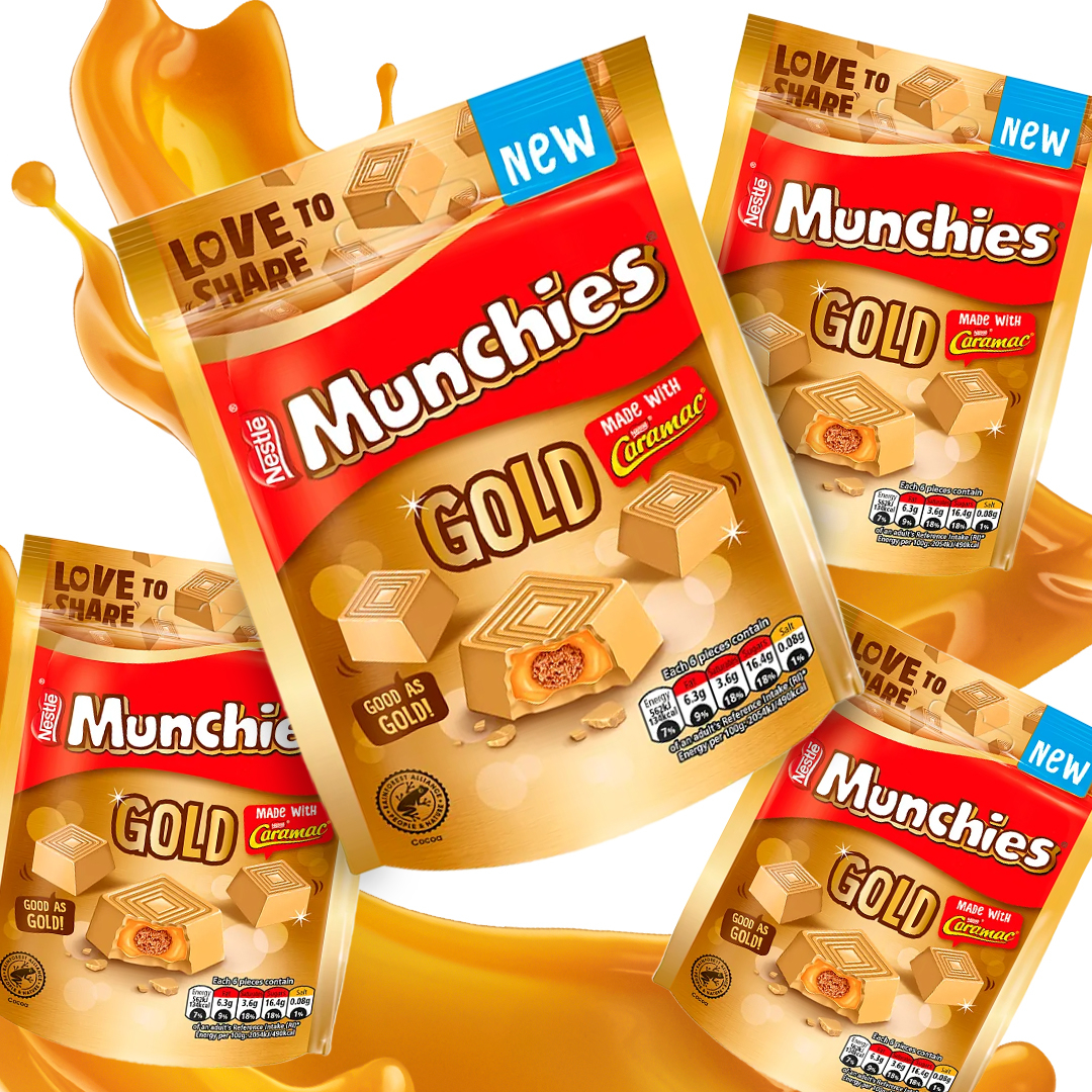 15% off on Nestle 4x 94g Munchies Gold Bags | OneDayOnly