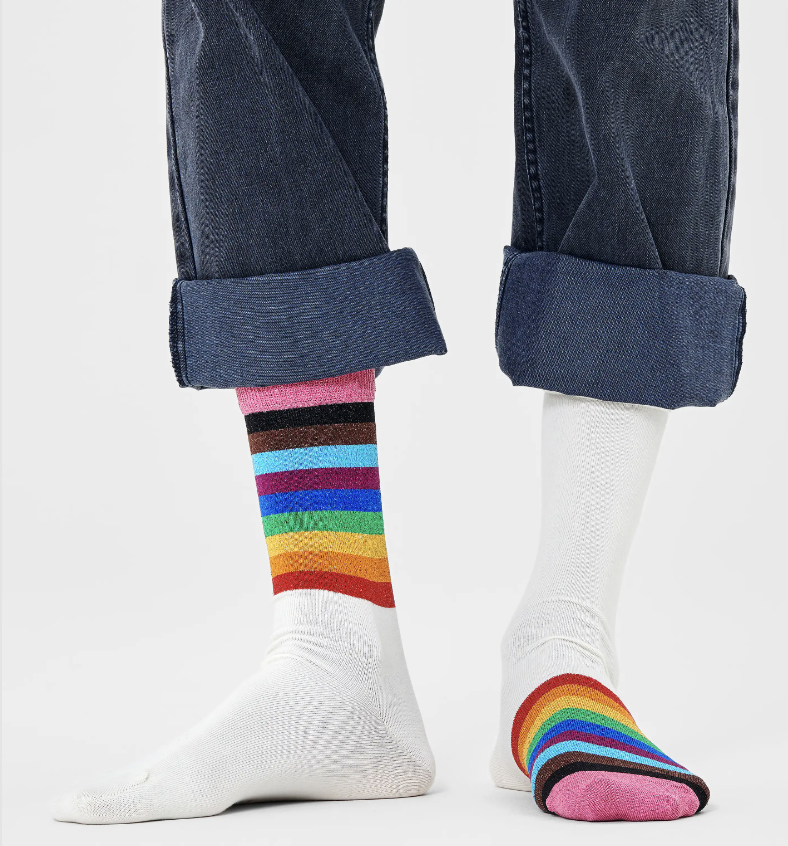 46% off on Happy Socks 6x Pride Rainbow Socks | OneDayOnly